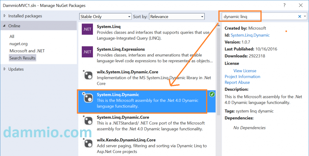 [ASP.NET MVC] Phần 12: Thêm sắp xếp | DAMMIO